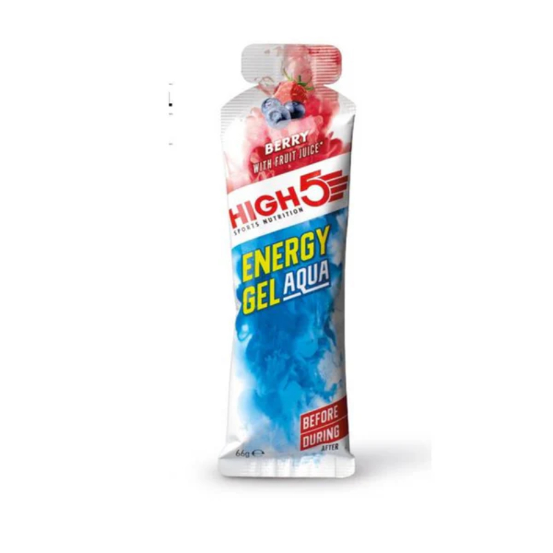 High 5 Energy Aqua 66g Gel Berry | Cyclelab