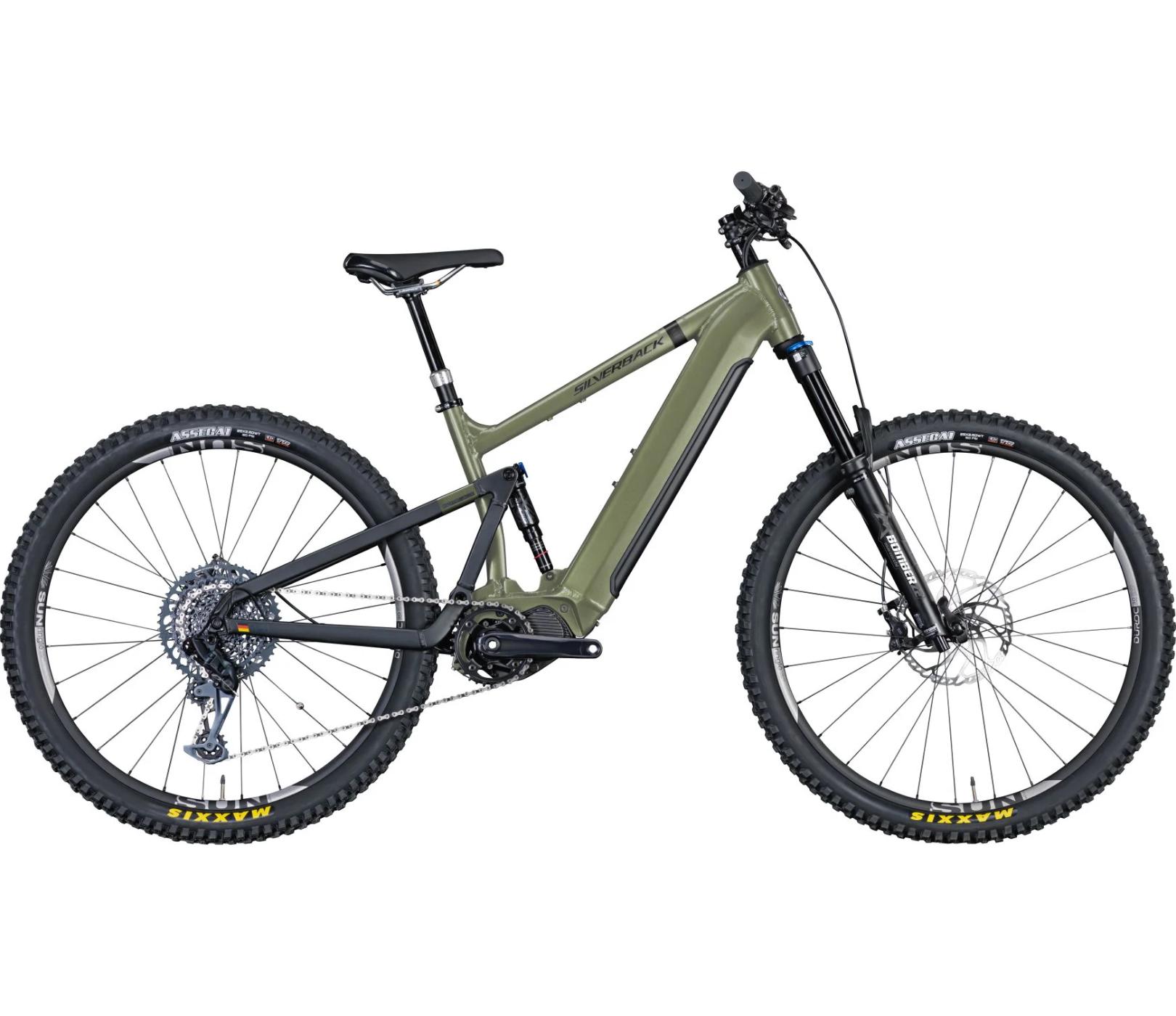 Silverback S-Electro Elite AL 2 Aluminium Dual Suspension Mountain e ...