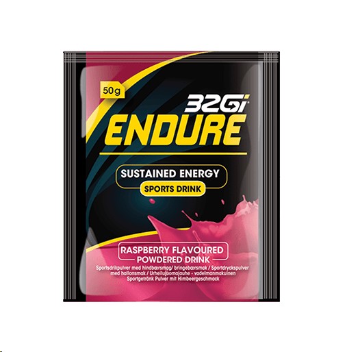 Buy 32Gi Endure Drink Sachet Raspberry 50G Online - Cycle Lab