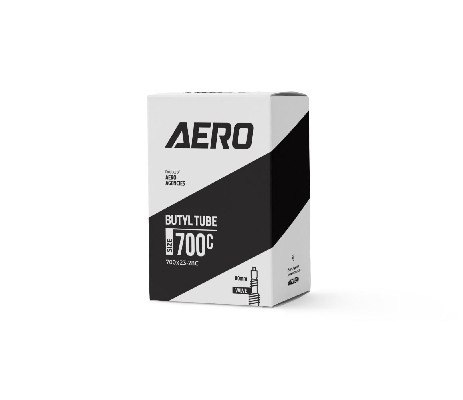Aero 700 x23/28c 80MM RV Road Tube - Cycle Lab